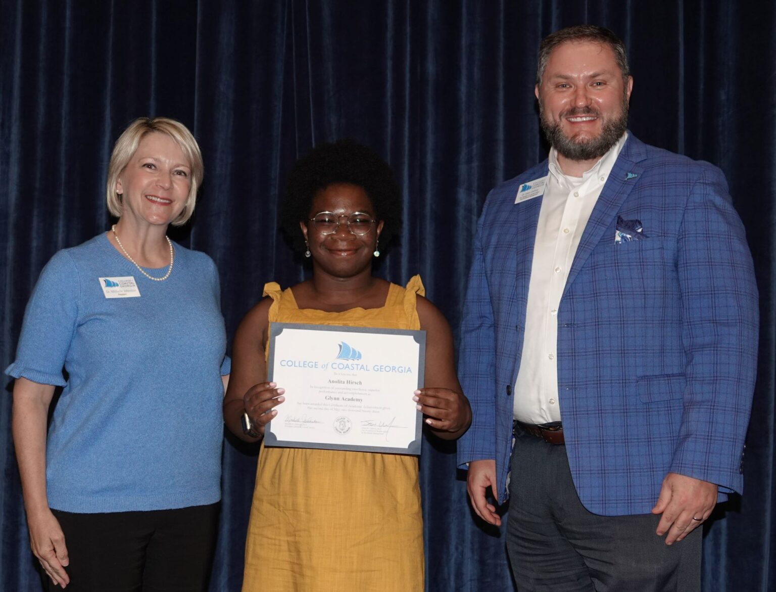 Student Profile: Anolita Hirsch '27 - College of Coastal Georgia